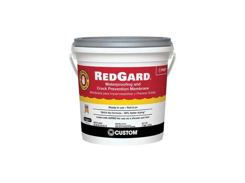 Waterproofing And Crack Prevention Membrane Redgard Pink 1 Gal
