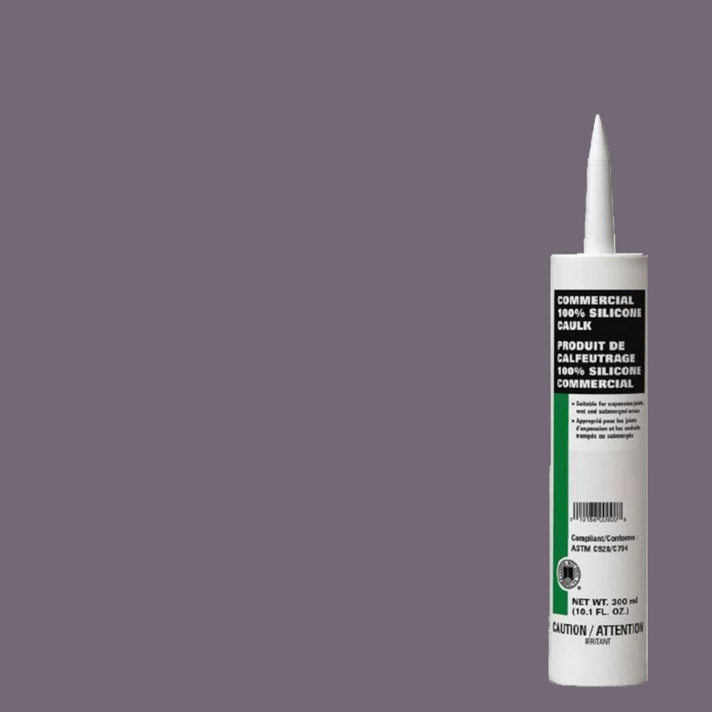 Commercial 100% Silicone Sealant - #644 Shadow - 10.1 oz