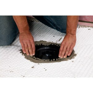 PROVA DRAIN - Shower Component - ABS Drain - Stainless Steel Grate